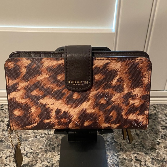 Coach | Bags | Low Start Coach Animal Print Wallet | Poshmark